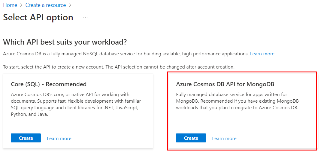 Tutorial – Aplicación web de Node.js y MongoDB en Azure